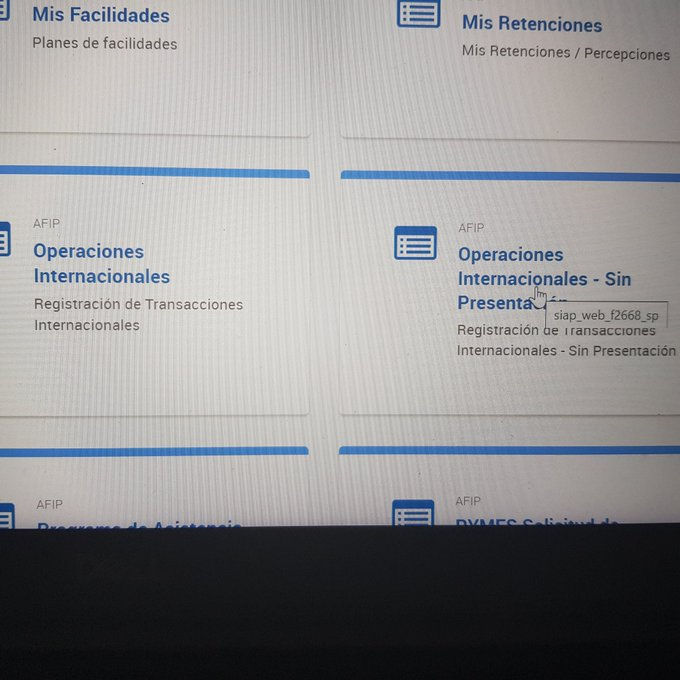 Paso a Paso - Formulario 2668 - Entrega 1