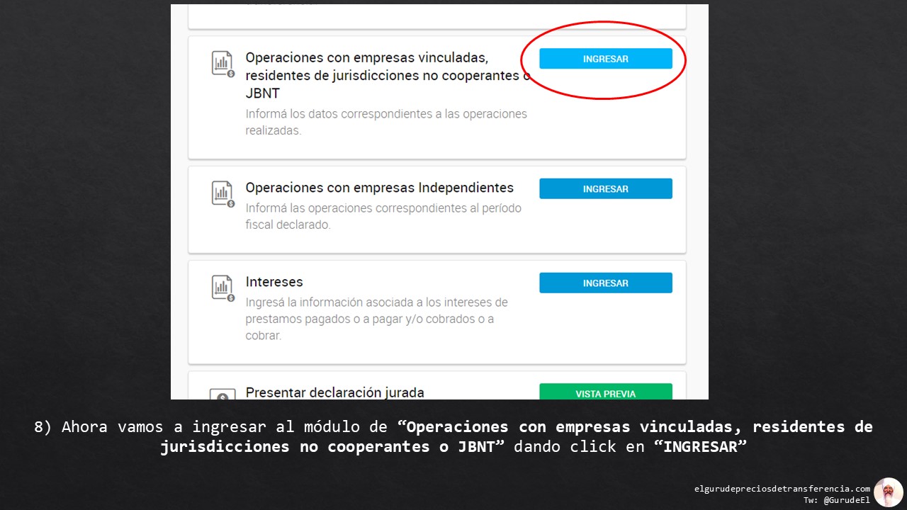 Paso a Paso - Formulario 2668 - Entrega 3 - Operaciones Financieras