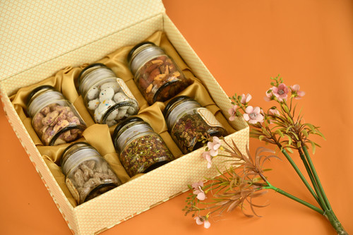 6 Jar Dry Fruit Box | Janta Sweet Home