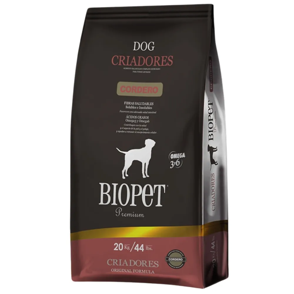 Biopet Cordero 20 Kg | Bacanes Pet Shop