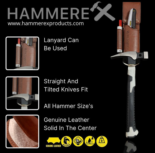 Knife Claw Hammer Pencil Belt Holder | Hammerex.co.uk