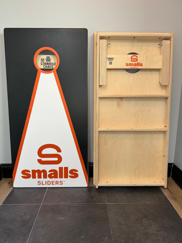 Custom Restaurant or Bar Cornhole Boards | Cornhole Chaos