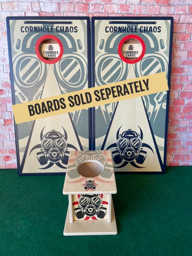 Cornhole Chaos and Custom Cornhole Airmail Box | Cornhole Chaos