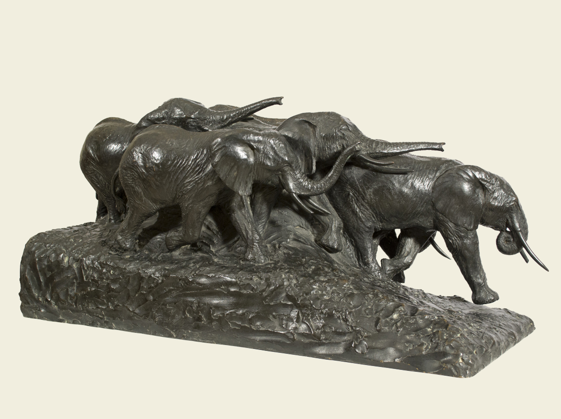 Carl Akeley Bronze Sculpture