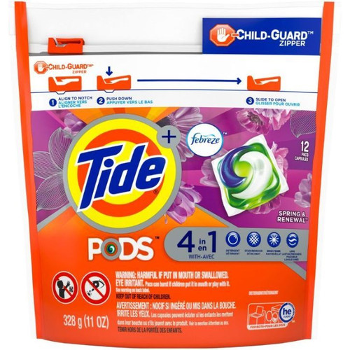 Tide + Febreze PODS Liquid Laundry Detergent Pacs | Marche Newon