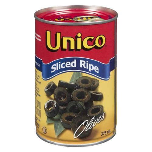 Unico Sliced Ripe Olives | Marche Newon