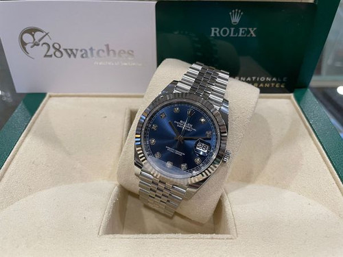 Brand new Rolex Datejust 126334G BLUE JUB - Tsim Sha Tsui branch | 28 ...
