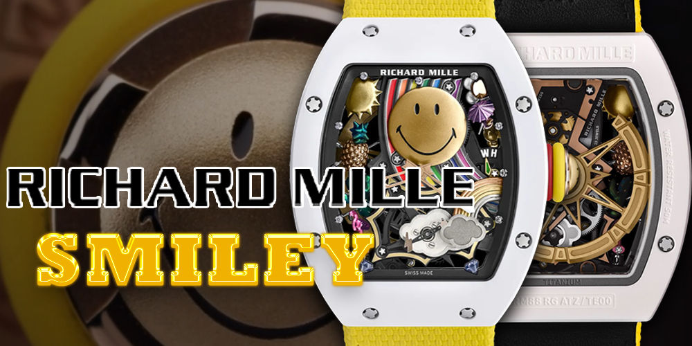 Richard Mille Smiley 自動上鍊陀飛輪腕錶笑住面世，折合約890萬港幣