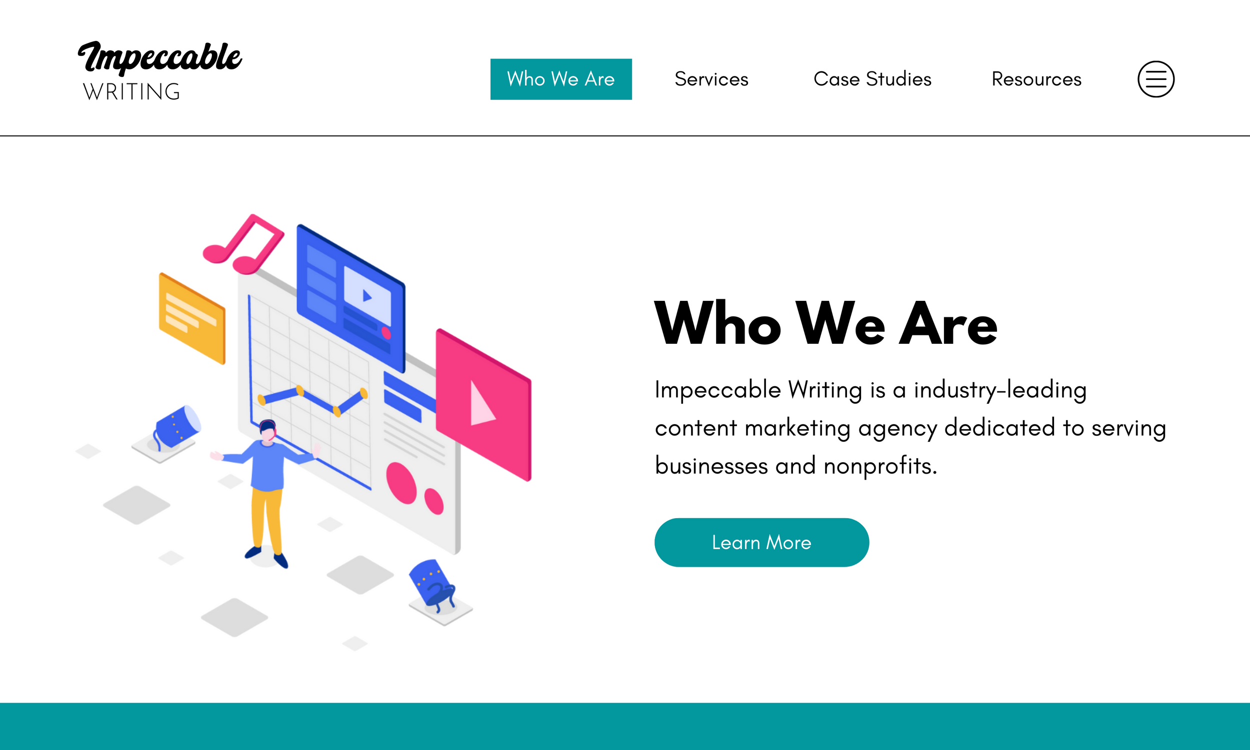 Who We Are | Impeccable Writing