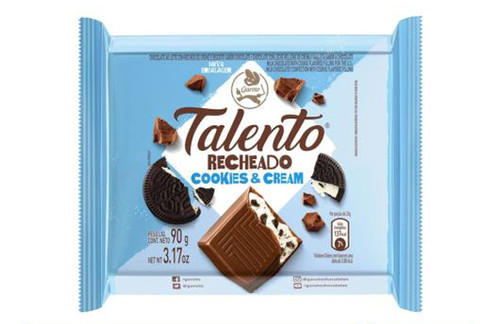 Talento 90g (cookies&cream, doce de leite, maracujá, morango ...