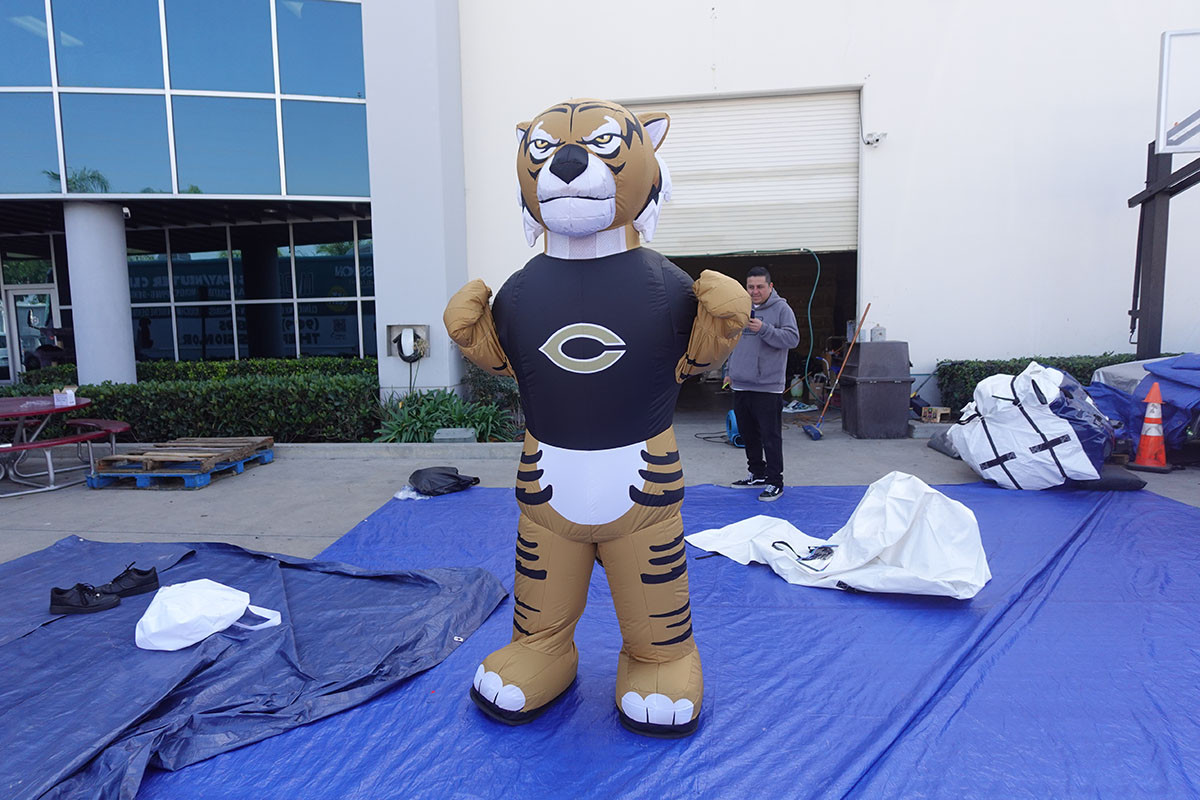 Inflatable Tiger Costume
