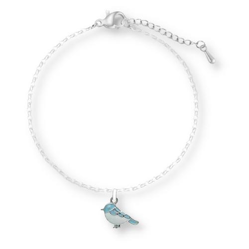 Little Blue Robin Bracelet | Darby Pritchards