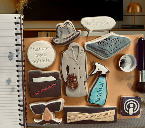 True Crime Sleuth Starter Pack Cookies | Oogiya Cookie