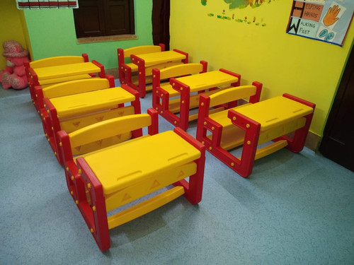 Play School Classroom Furniture Desk Bench | Wonder Kid Zone