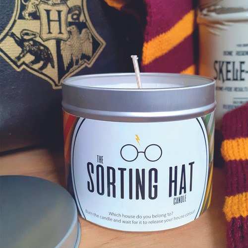 The Sorting Hat Candle | The Geek Side