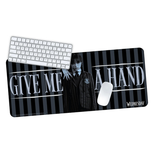 Wednesday Jumbo Desk Mat | The Geek Side