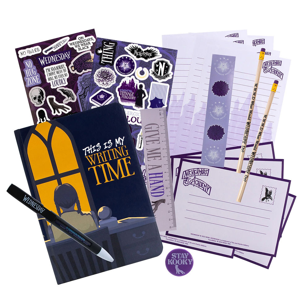 Wednesday | The Geek Side | The Addams Family Licensed Merchandise UK