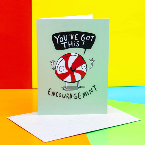 Katie Abey Encouragemint You've Got This Supportive Greeting Card | The ...