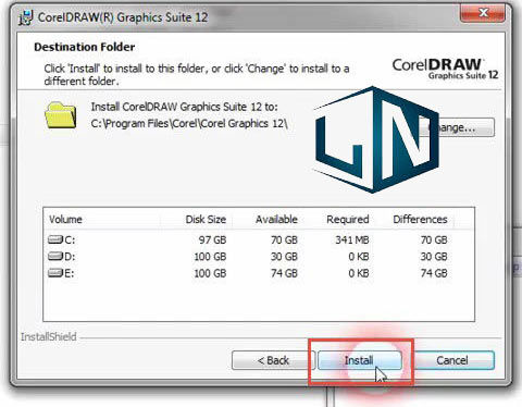 Tải Corel Draw 12 Full Crack hướng dẫn Cài Đặt chi tiết