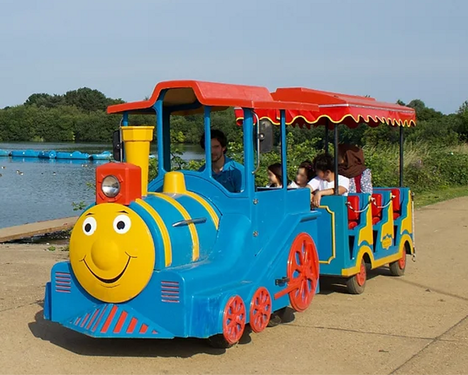 There is a BARGAIN Train Ride at Fairlop Waters Country Park