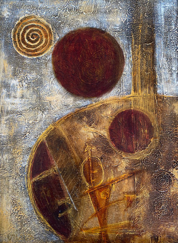 Vertical Time II | vivavidaartgallery