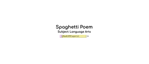 Spaghetti Poem | My Site 1