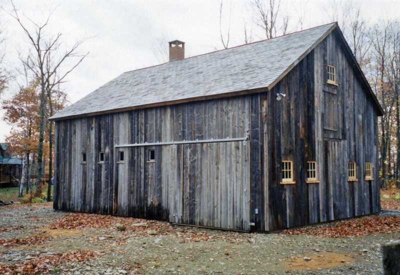 Civil War Restored Barn | Sandgate, VT | Green Mountain Timber Frames