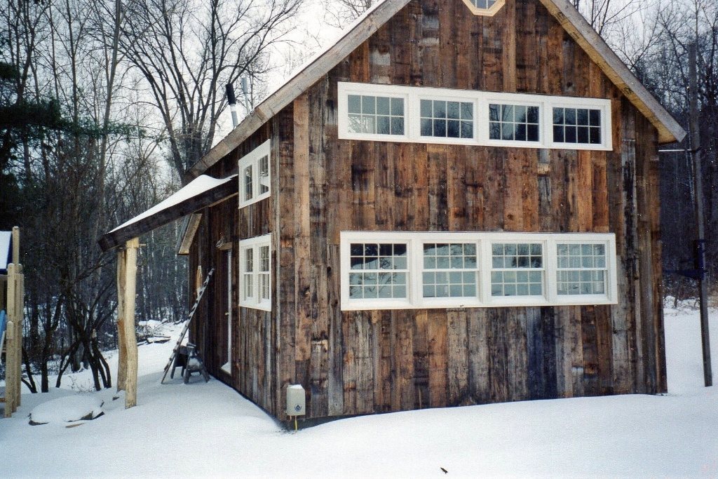 Barn Studio | Bridgewater, VT | Green Mountain Timber Frames