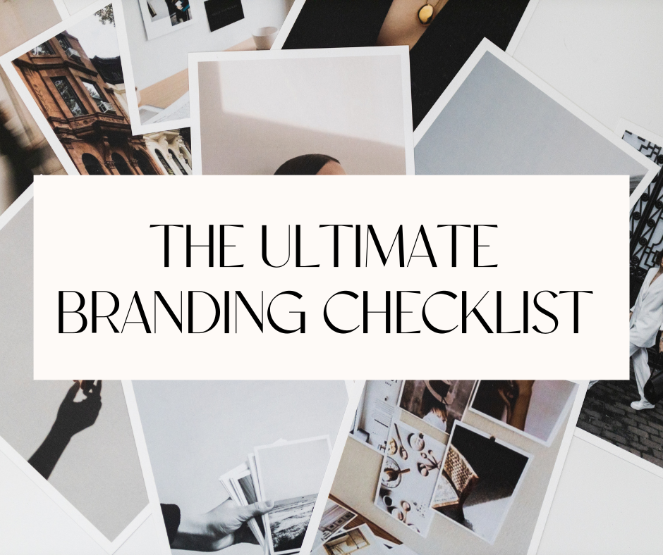 The Ultimate Branding Checklist | Hone & Hold