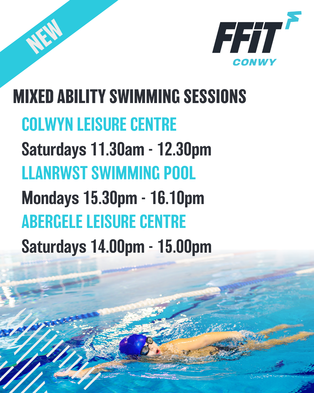Mixed Ability Swimming Sessions | Ysgol Y Gogarth