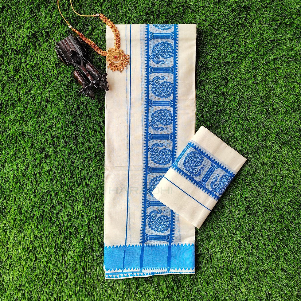 Kerala Kuthampully Set Mundu Online | HARADHI 4/4