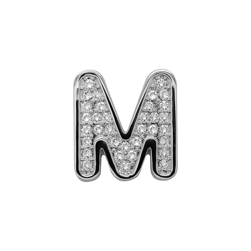 M - Swarovski crystal alphabet | Therese Accessories