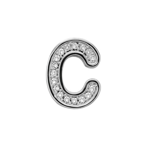 C - Swarovski crystal alphabet | Therese Accessories