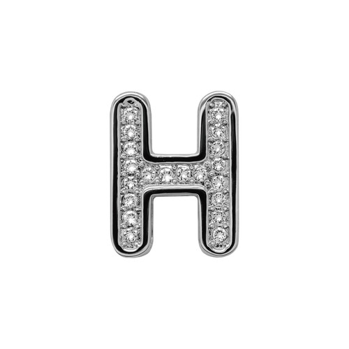 H - Swarovski crystal alphabet | Therese Accessories
