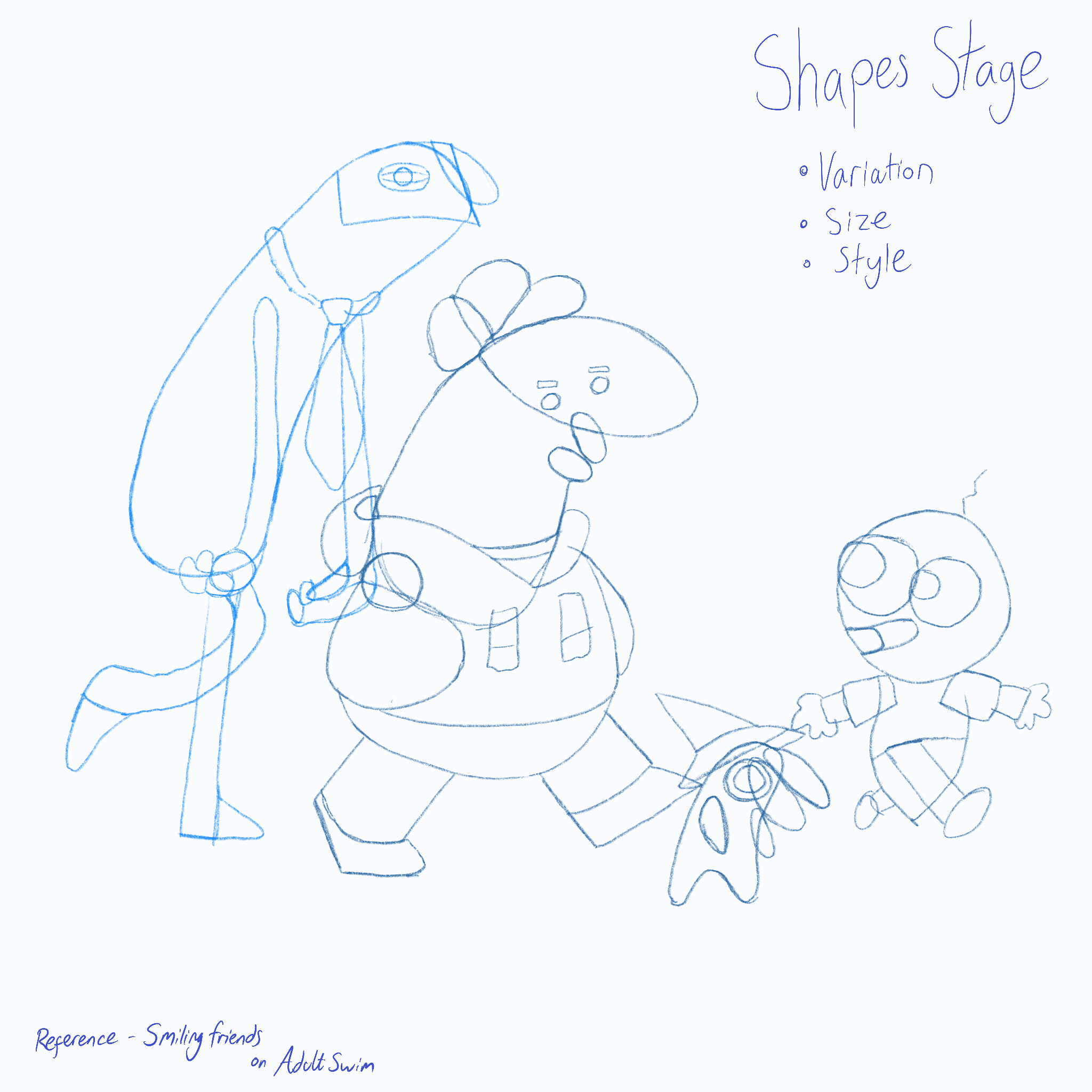 Creating Characters with Shapes