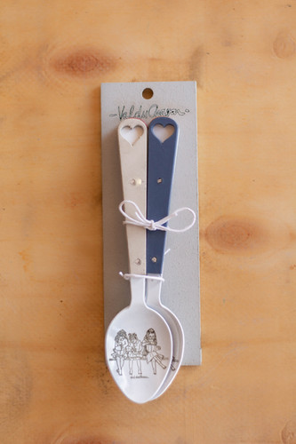Tea spoon set of 4 Girls | valducharron
