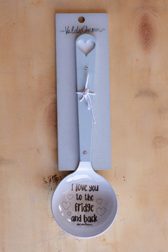 Small Dish Spoon love you to the fridge | valducharron