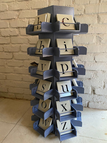 3d scrabble letter stand | valducharron