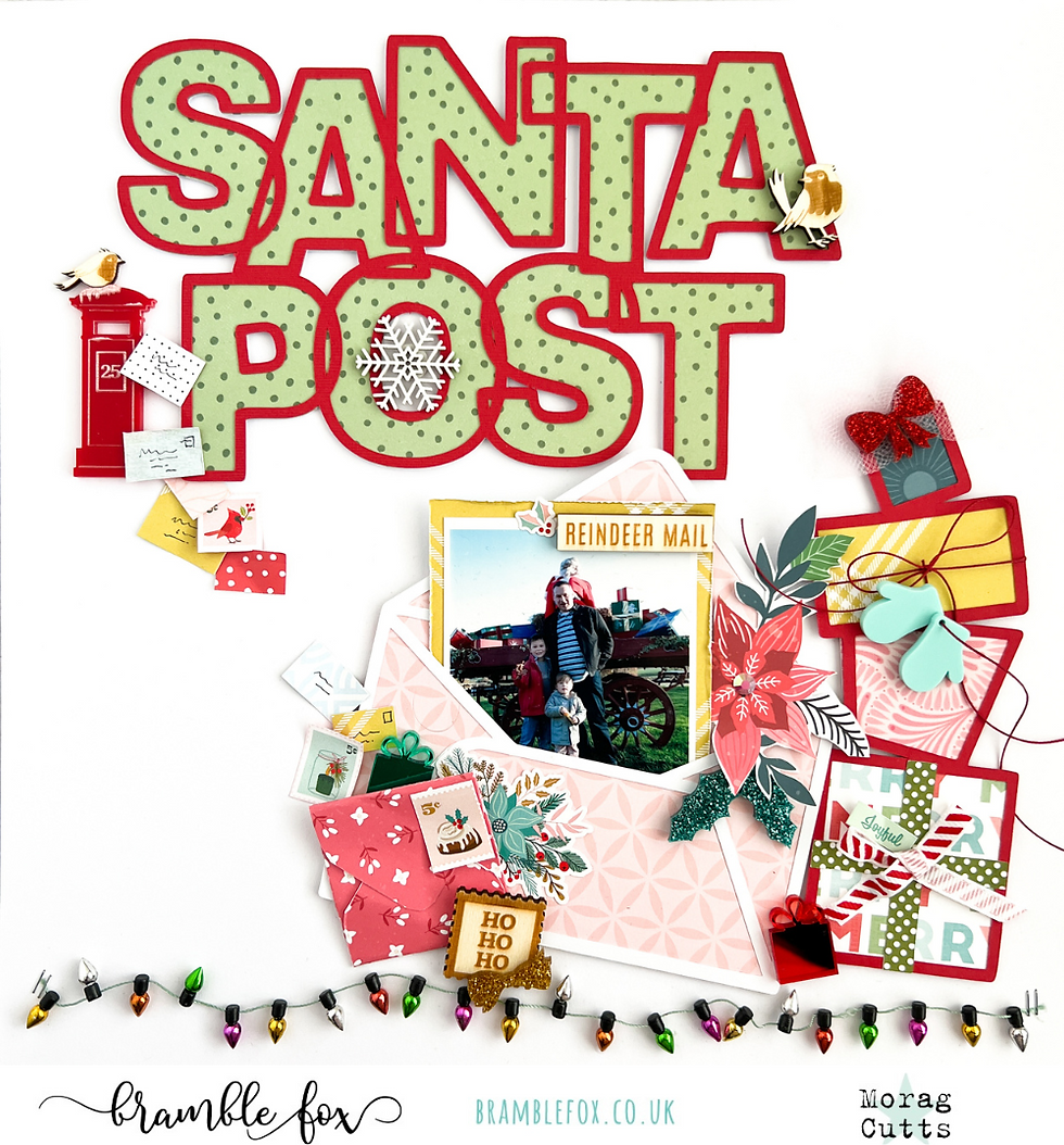 Santa Post | Cut File | bramblefox