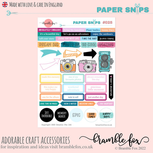 Paper Snips 025 | Snapped | bramblefox