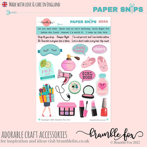 Paper Snips 044 | Girls Night | bramblefox