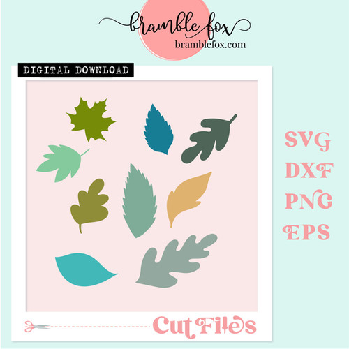 Spring Leaves | Cut File | bramblefox