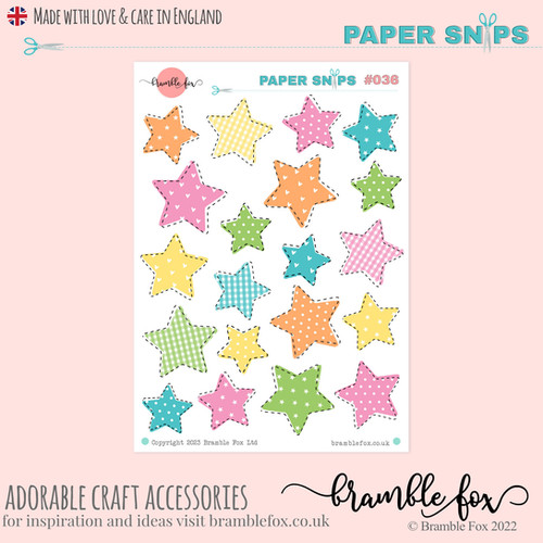 Paper Snips 036 | Stars | bramblefox