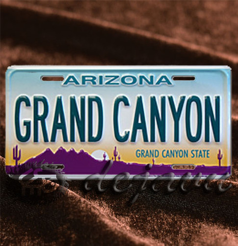License Plate ─ Grand Canyon Arizona | doubleroxer