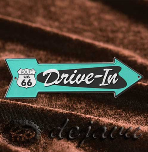 Arrow Plate ─ Drive-In | doubleroxer