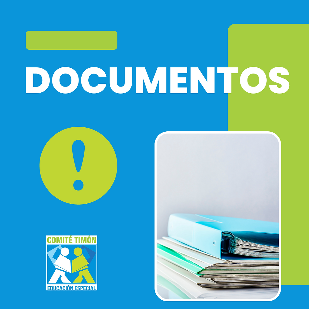Documentos compartidos por el Departamento de Educación