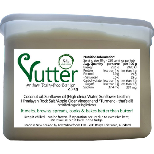 Buy Vutter in bulk | Vutter Original 2.3KG | Feliz Wholefoods