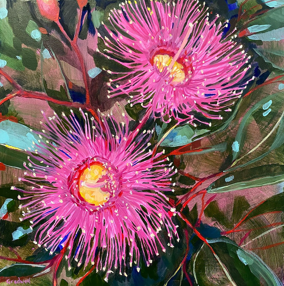 flowers and trees | Kate Gradwell Art