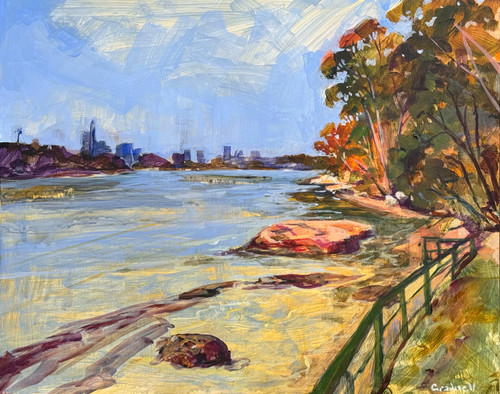 View From Berry Island Reserve | Kate Gradwell Art