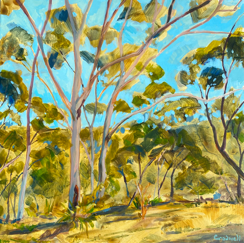 Local Friends (framed) | Kate Gradwell Art